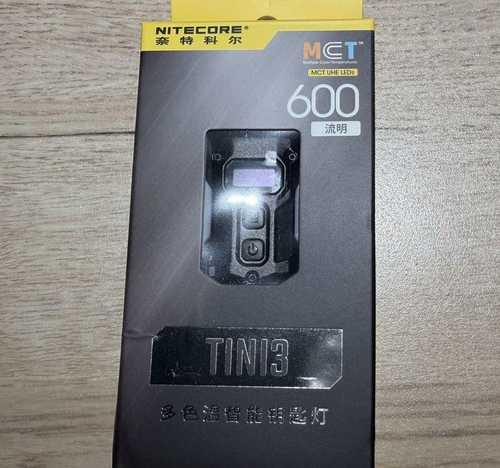 Фонарь nitecore tini3