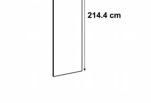 Фальшпанель для напольного шкафа 58x214.4 см лдсп