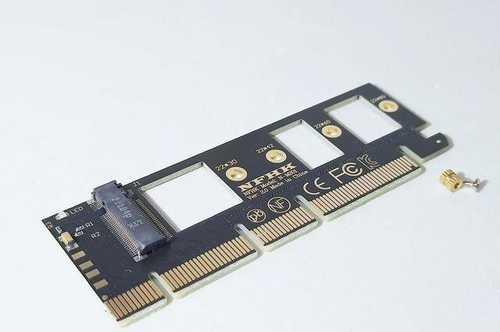 SSD M.2 NVMe PCI-E адаптер nfhk
