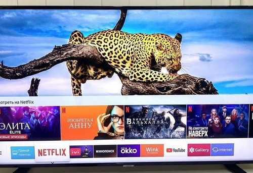 Телевизор Samsung 4K UHD 140см Smart 2021г. 55дюйм