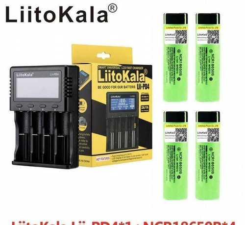 Аккумулятор Ncr 18650B 3400 mAh + З/У Lii PD 4