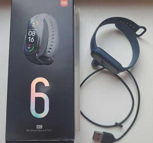 Фитнес браслет xiaomi mi band 6 NFC