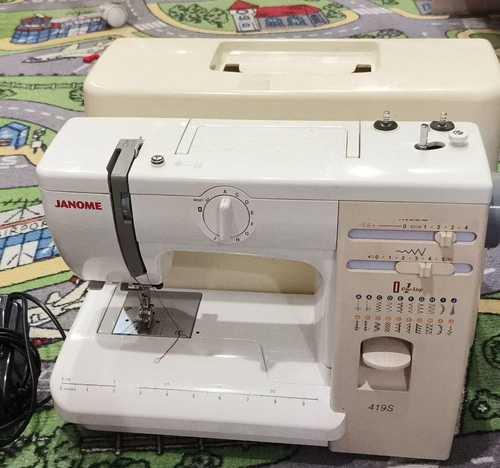 Швейная машинка janome 419s