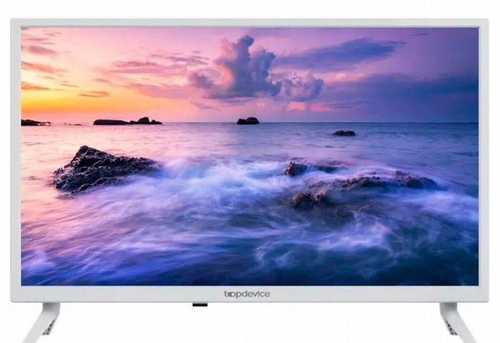 Белый телевизор tdtv24BN02 HD 24" новый