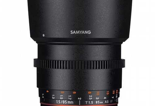 Samyang 85mm T1.5 AS IF UMC vdslr II Sony E