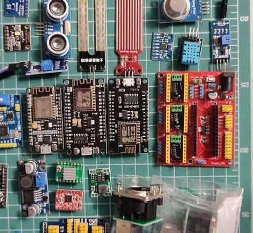 Arduino, ESP, STM, RJ45, датчики, модули