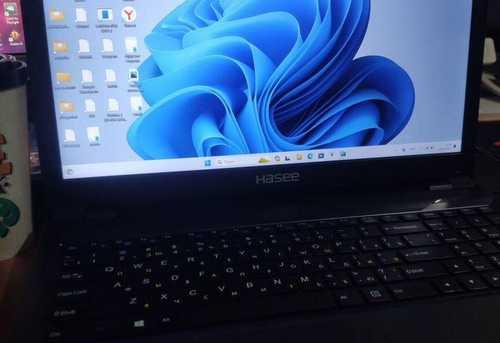 Ноутбук Hasee K670D / GTX1050 4Gb / intel G5400