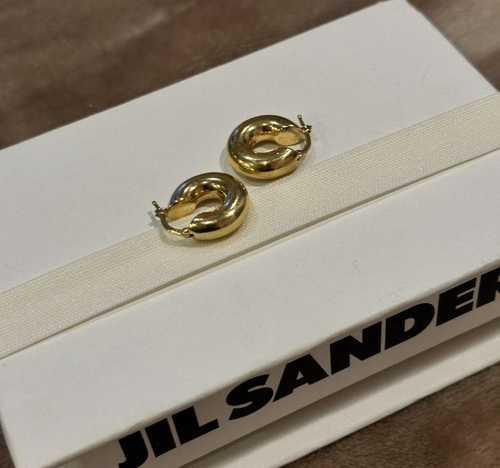 Серьги Jil Sander