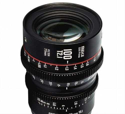 Объектив Meike S35 Prime 100mm T2.1 EF