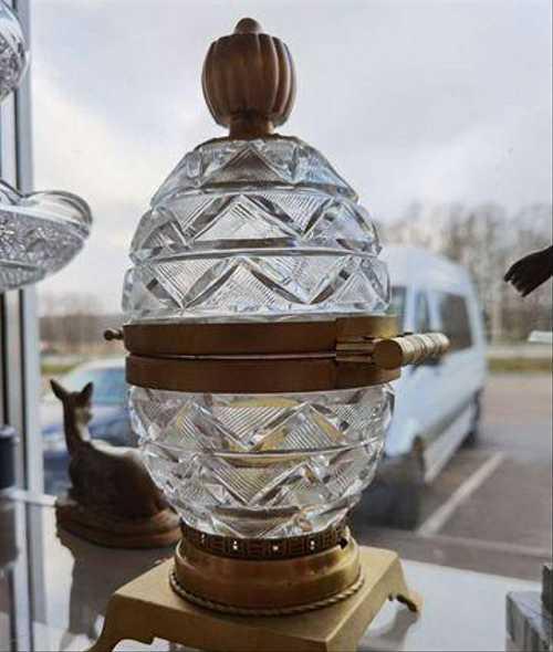 Шкатулка - яйцо, 30см