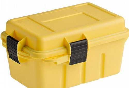 Герметичный ящик для мелочевки желтый