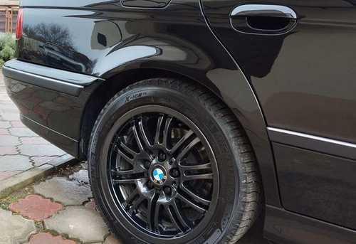 Диски r17 BMW 67 стиль, зимние шины Michelin