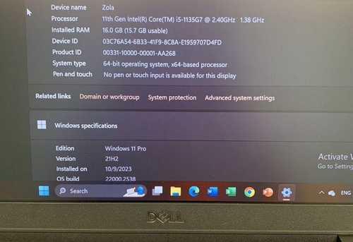 Dell latitude 3420