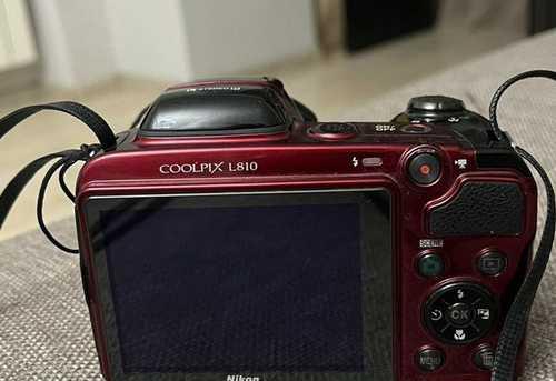 Компактный фотоаппарат nikon coolpix l810