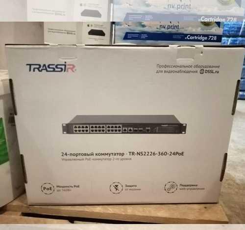 Коммутатор Trassir TR-NS2226-360-24PoE