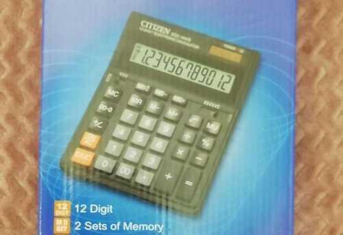 Калькулятор Citizen SDC-444S 12-разрядный новый