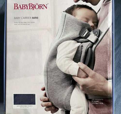 Эргорюкзак babybjorn mini mesh