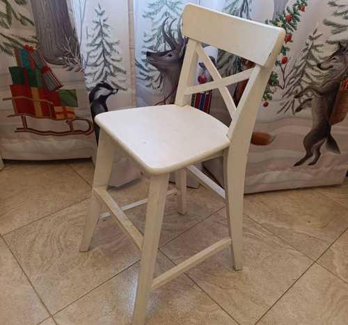 Барный стул IKEA ингольф