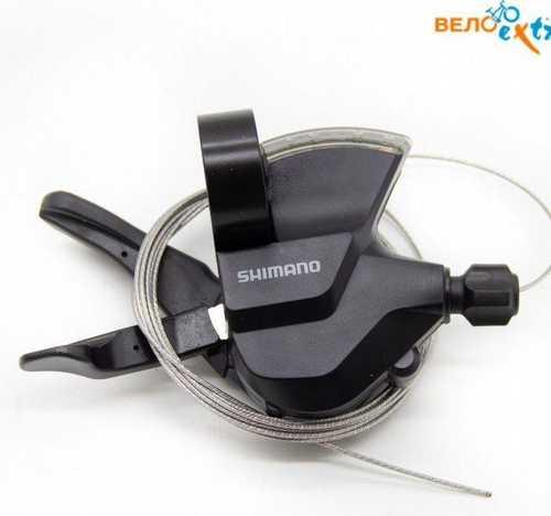 Шифтер Shimano Altus, M315, прав, 8ск, тр. 2050мм нерж