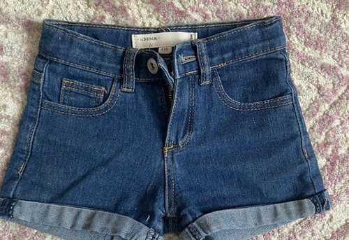 Шорты джинсовые для девочки 110