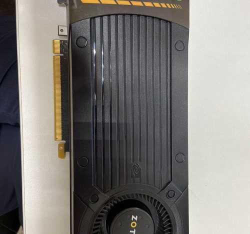 Видеокарта gtx 760 2gb zotac