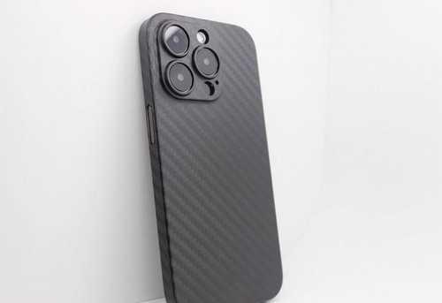 Чехол на iPhone 14 Pro K-DOO Air Carbon