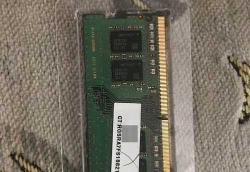 Оперативная память Samsung DDR4 8Gb 2400 мгц sodim