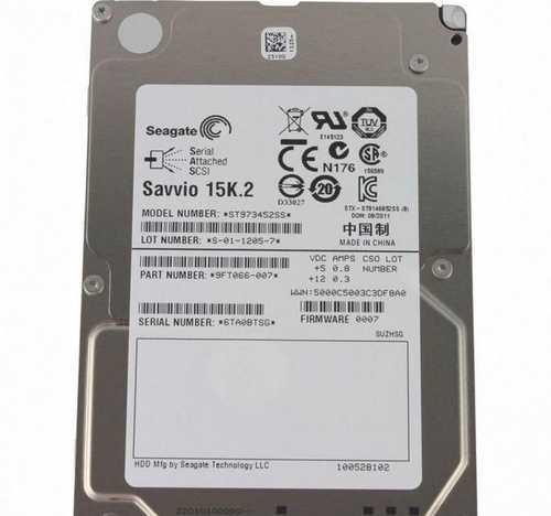 Внутренний жесткий диск Seagate Savvio 635094