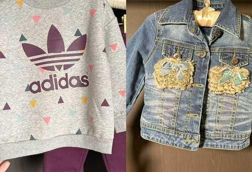 Одежда на девочку 92 De Salitto Adidas