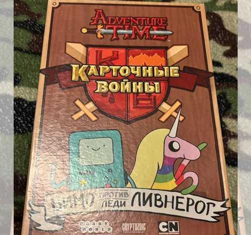 Настольная игра Карточные войны Adventure time