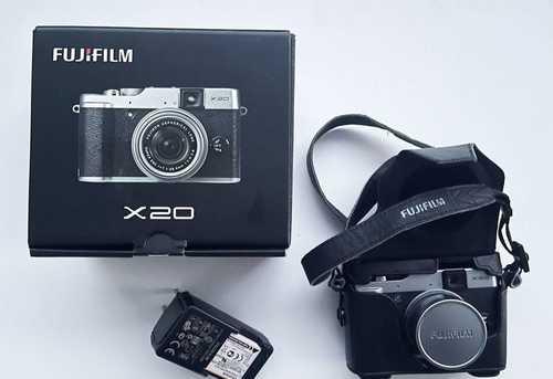 Фотоаппарат Fujifilm X20 Silver
