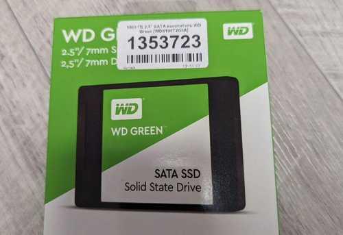 Ssd western digital green 1tb