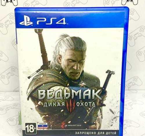 Witcher 3 Ведьмак 3 PS4 (resale, русская версия)