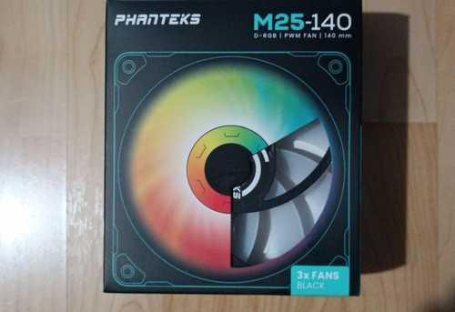 Вентиляторы Phanteks M25 drgb Black 140mm