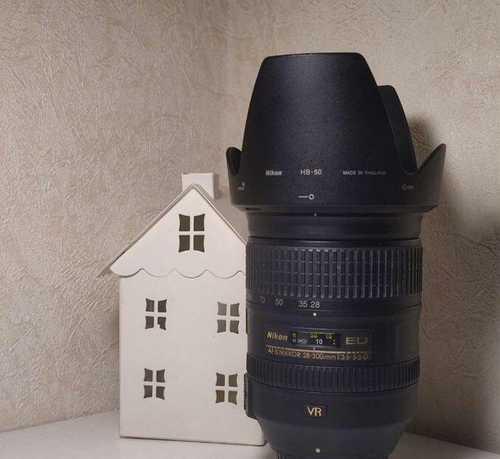 Объектив Nikon AF-S 28-300mm 3.5-5.6G ED VR