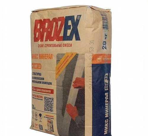 Штукатурка гипсово-цементная Brozex Микс Минерал