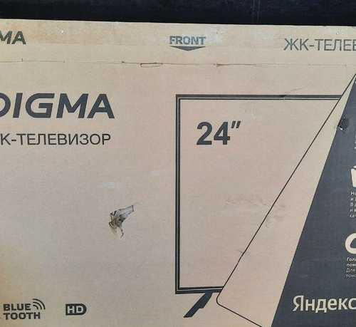 Телевизор LED Digma DM-LED24SBB31 новый+гарантия