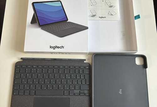 Клавиатура-чехол logitech для iPad pro 11 inch