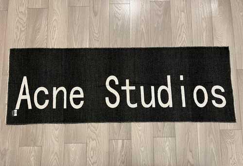 Acne Studios шарф большой черный теплый