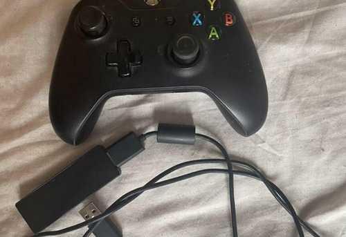 Xbox One + адаптер для игры на пк