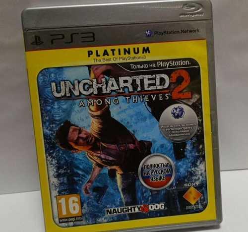 Игра на ps3 "Uncharted 2 among the thieves"