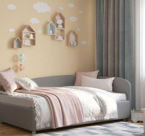 Кровать Лейден 120 Grey