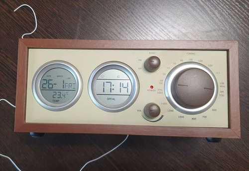 Радиоприемник коллекционный BASF деревянный корпус