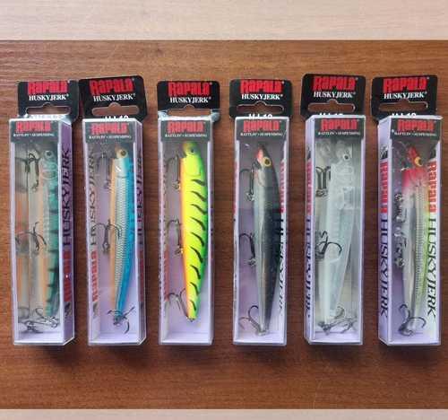 Воблеры Rapala Husky Jerk 12, оригинал из Европы