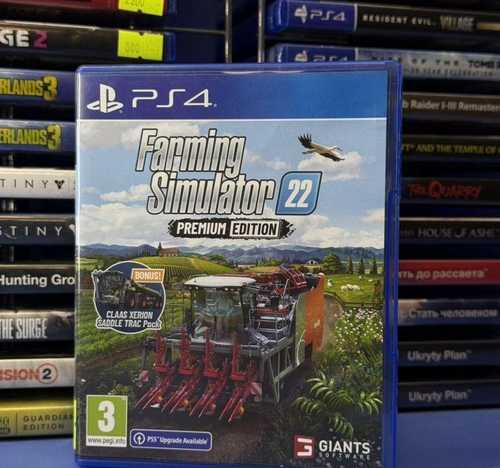 Farming simulator 22 premium edition ps4