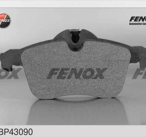 Колодки тормозные передние к-кт fenox BP43090