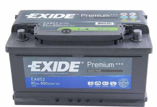 Аккумулятор Exide Premium 85Ач обрат. поляр. EA852