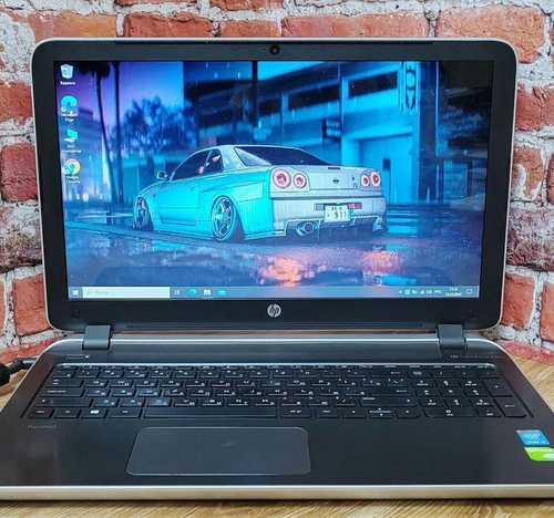 Ноутбук Игровой 2 видеокарты SSD i5 HP pavilion