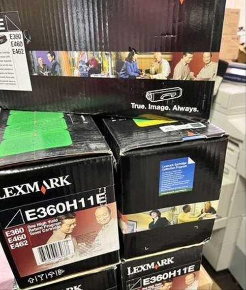 Лазерный картридж Lexmark E360H11E Black