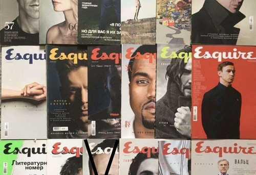Журналы esquire много